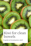 🥝 Kiwi for clean bowels 🥝